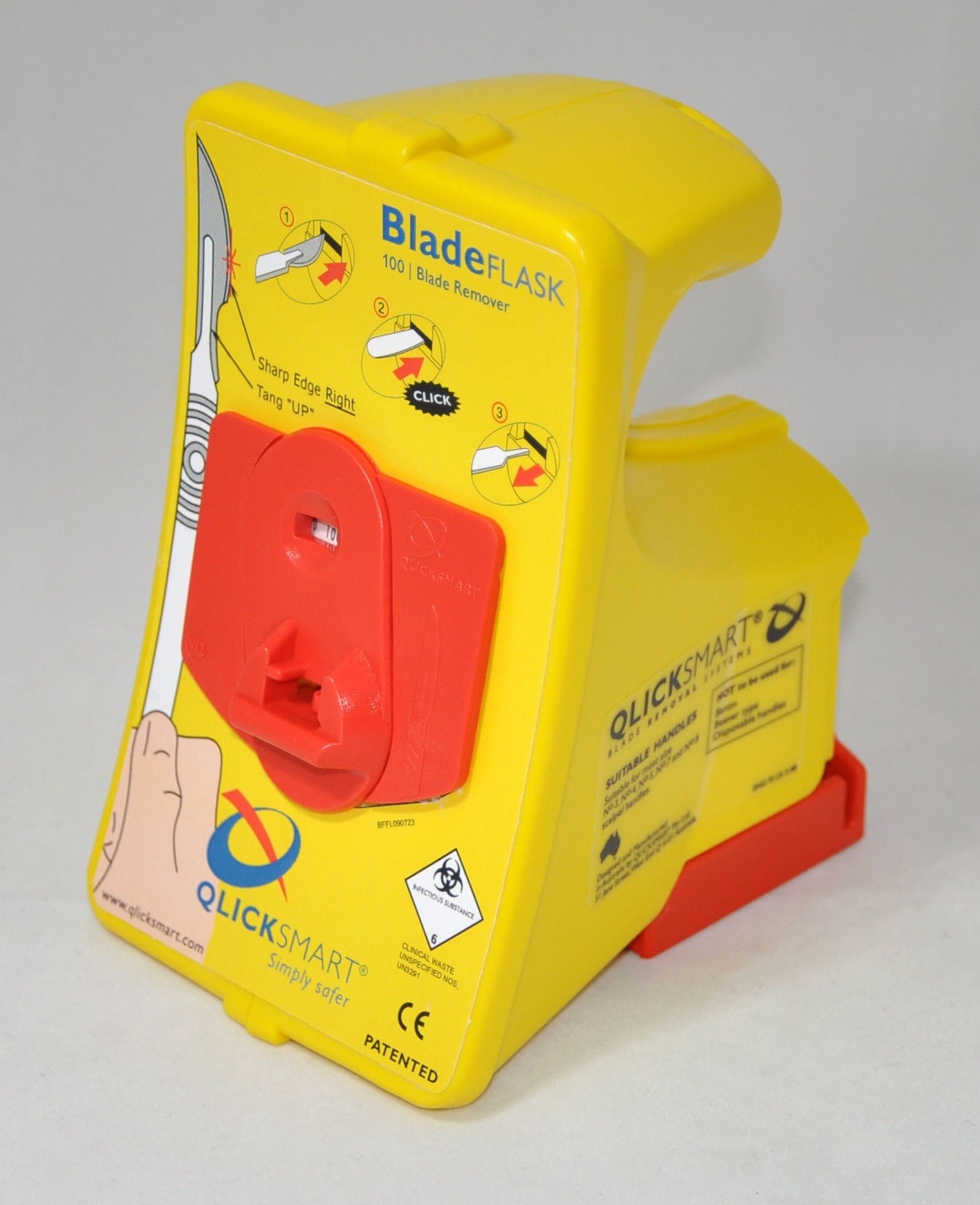 BladeFLASK Bundle | Qlicksmart - Sharps Safety Solutions for Surgical ...