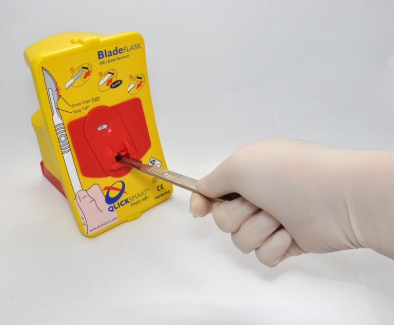 scalpel blade remover Archives | Qlicksmart - Sharps Safety Solutions ...